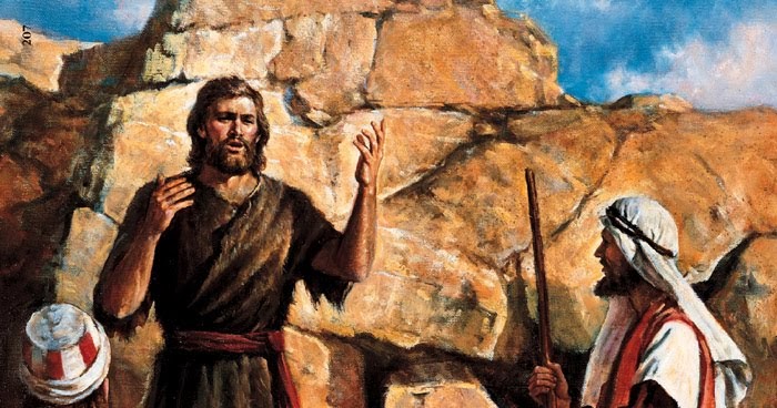 Picture Scriptures: John Preaching in the Wilderness